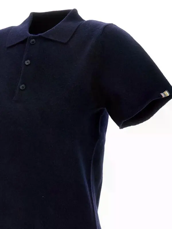 Extreme Cashmere Short-sleeve Polo Shirt