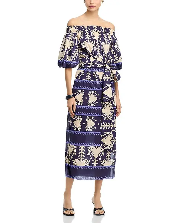 Johanna Ortiz Harbor Midi Dress