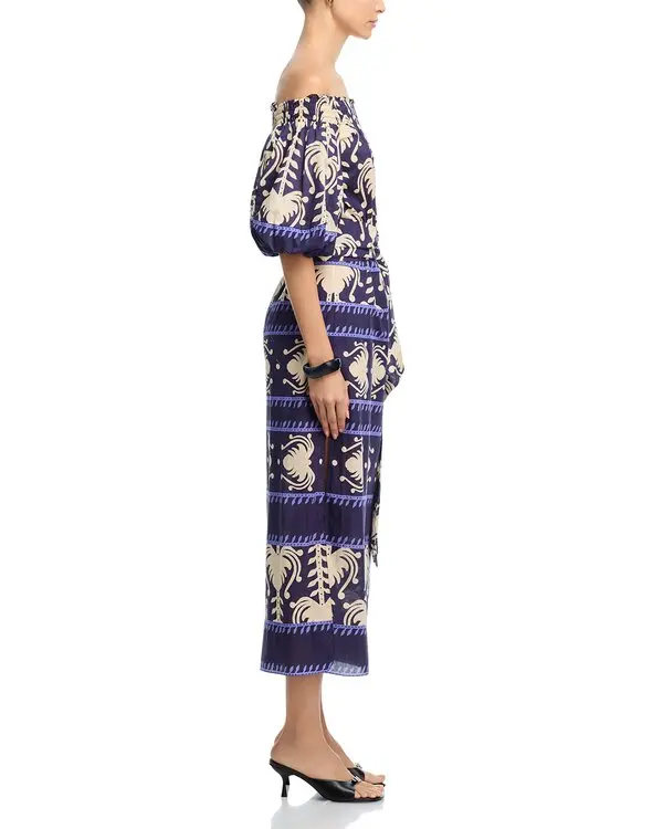 Johanna Ortiz Harbor Midi Dress