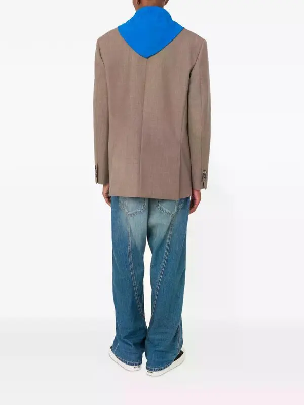 Moschino Flap-pocket Layered Blazer