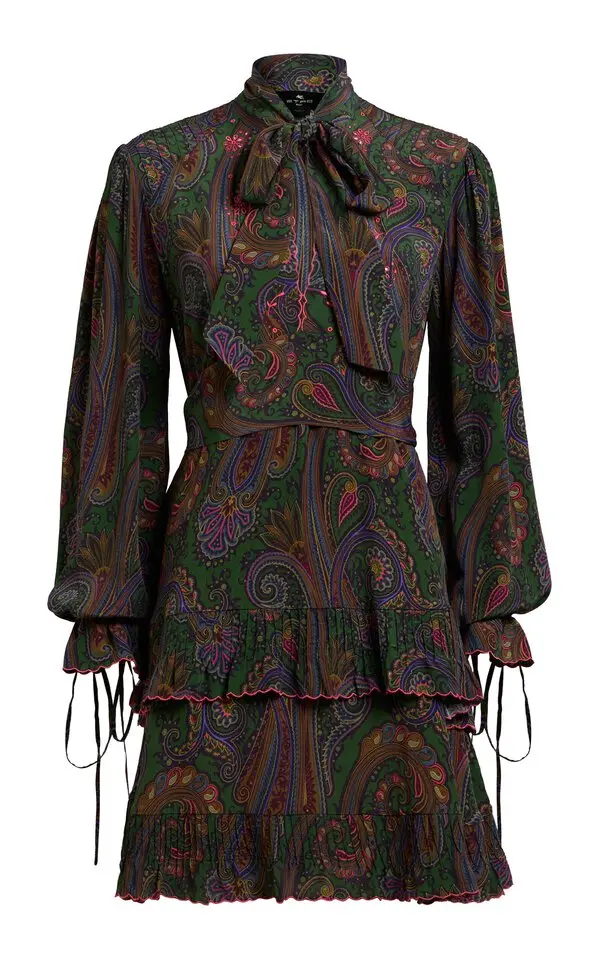 Etro Printed Knee-length Dress