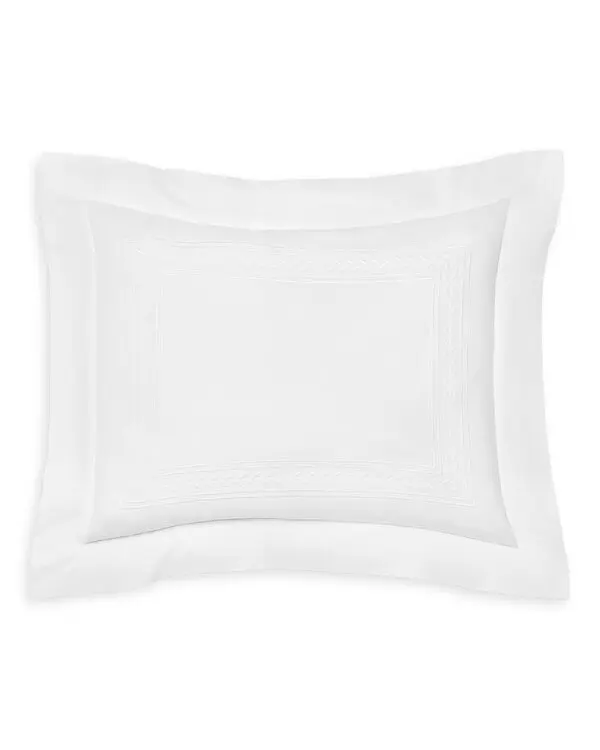 PRATESI Impero Standard Sham - White/white