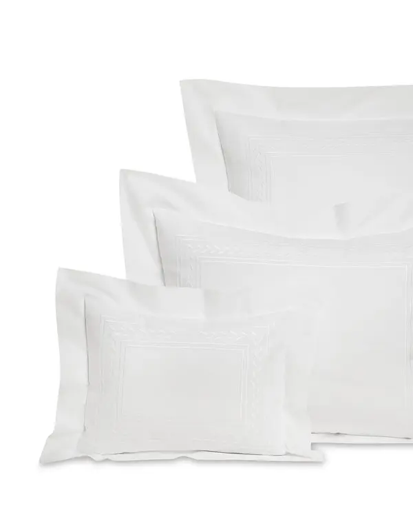 PRATESI Impero Duvet Cover, Twin - White/white