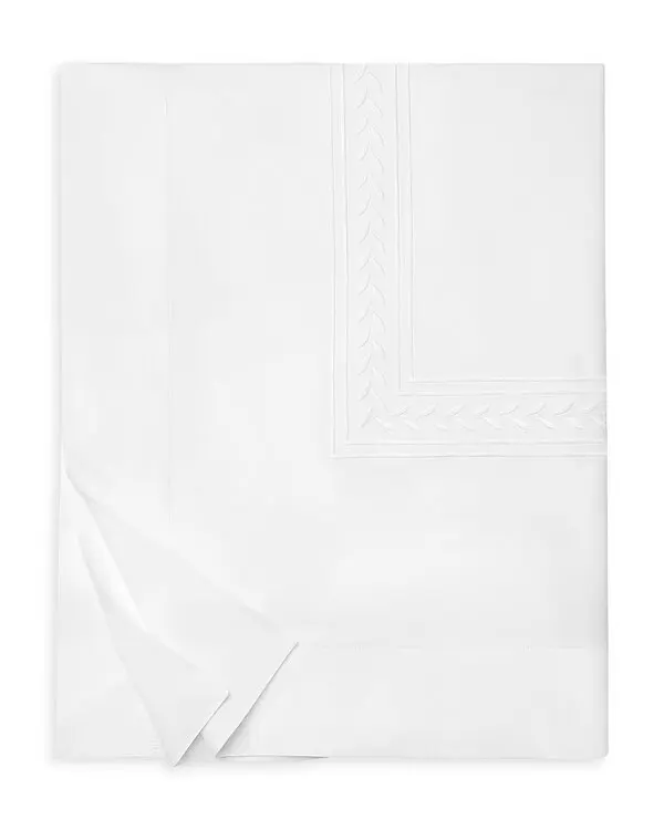PRATESI Impero Duvet Cover, King - White/white