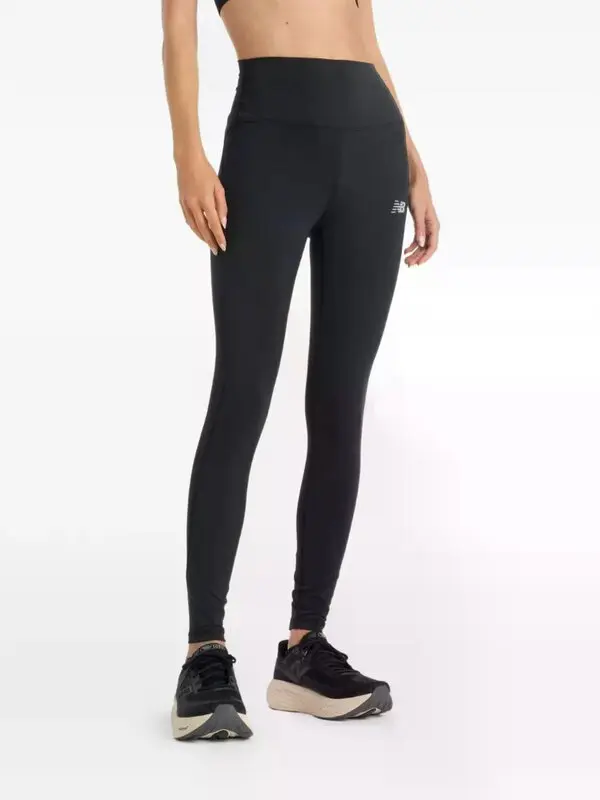 NEW BALANCE Logo-print Leggings - Black