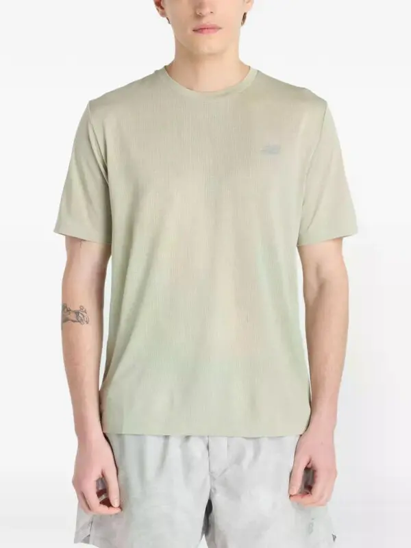 NEW BALANCE Logo-print Performance T-shirt