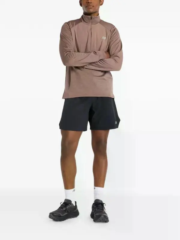 NEW BALANCE Half-zip Long-sleeve Sweatshirt
