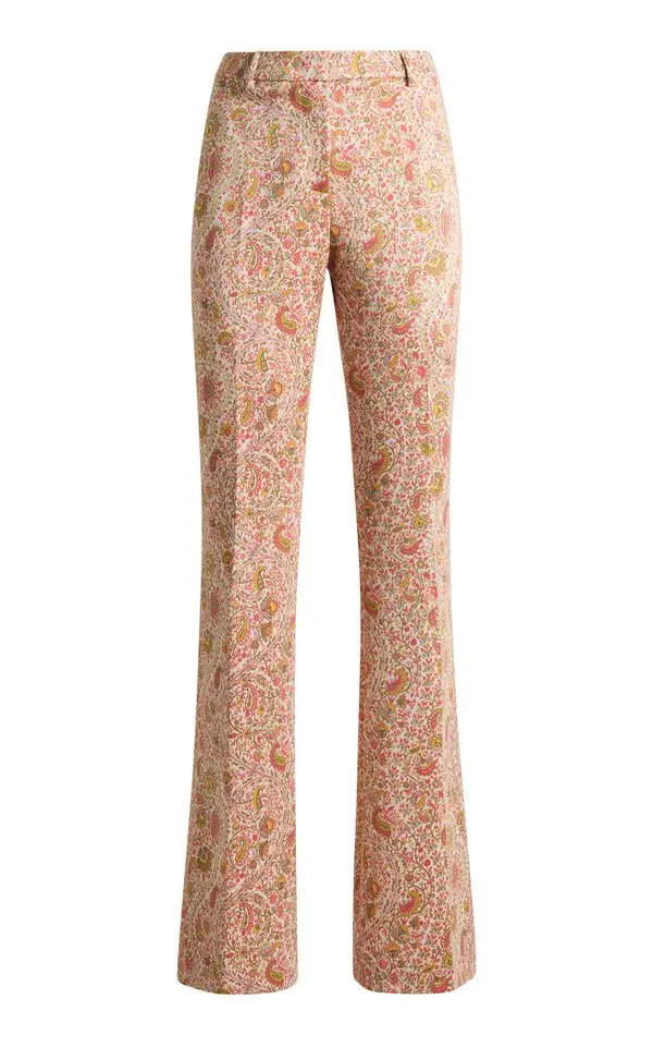 Etro Printed Flared Pants - Multi