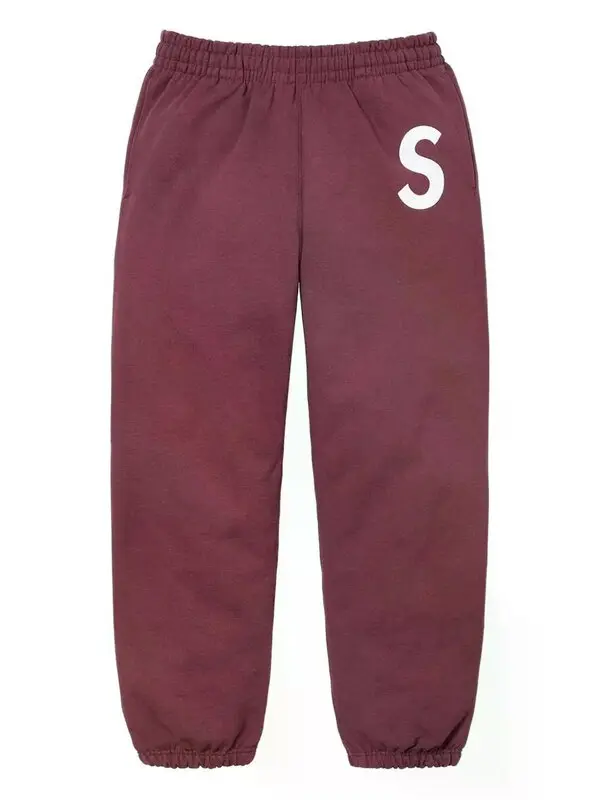 Supreme Logo-detail Track Pants - Red
