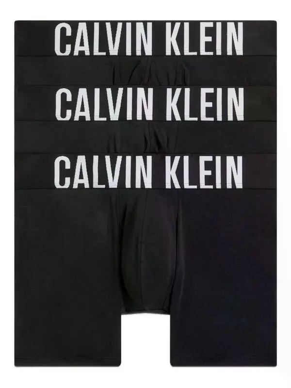 Calvin Klein Logo Waistband Boxers - Black