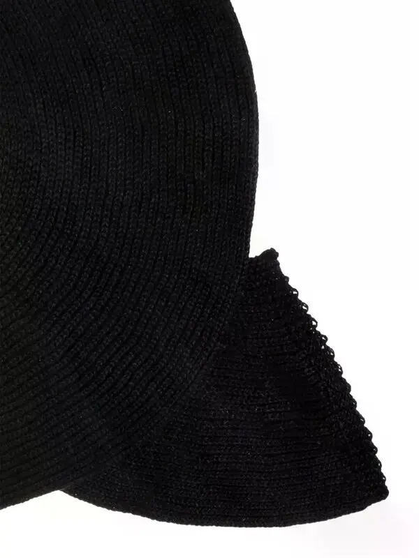 Issey Miyake Ribbed Fingerless Gloves