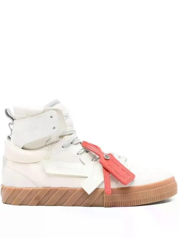 Off-White Floating Arrow Leather Sneakers