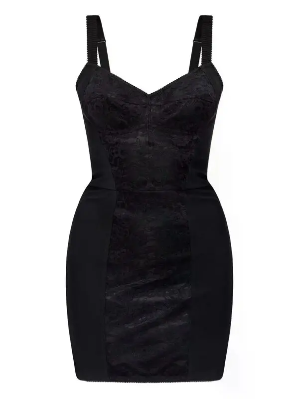 Dolce & Gabbana Sleeveless Mini Dress - Black