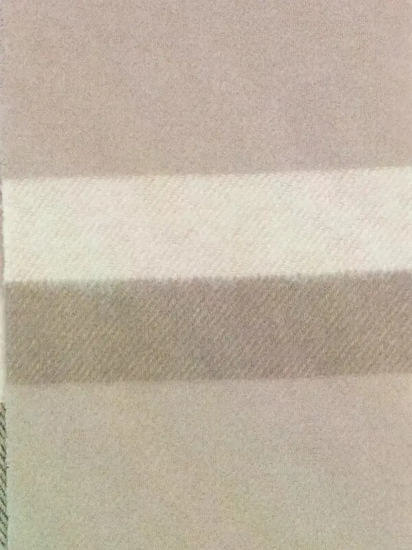 Marc O'polo Striped-pattern Fringed Scarf