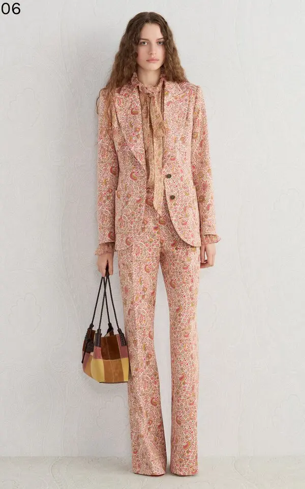 Etro Printed Cotton-blend Blazer