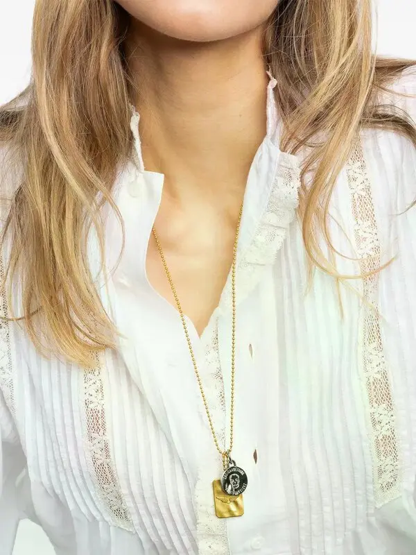 Zadig&Voltaire Tone Charm Necklace