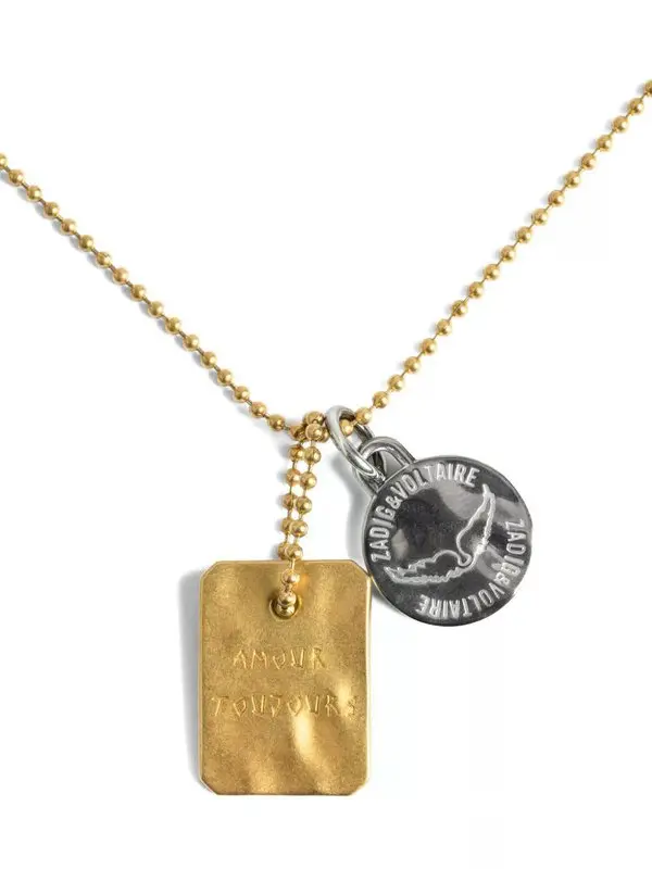 Zadig&Voltaire Tone Charm Necklace