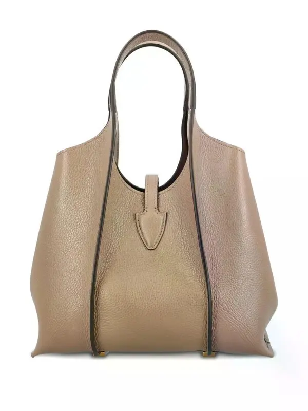 TOD'S T-buckle Mini Tote - Neutrals