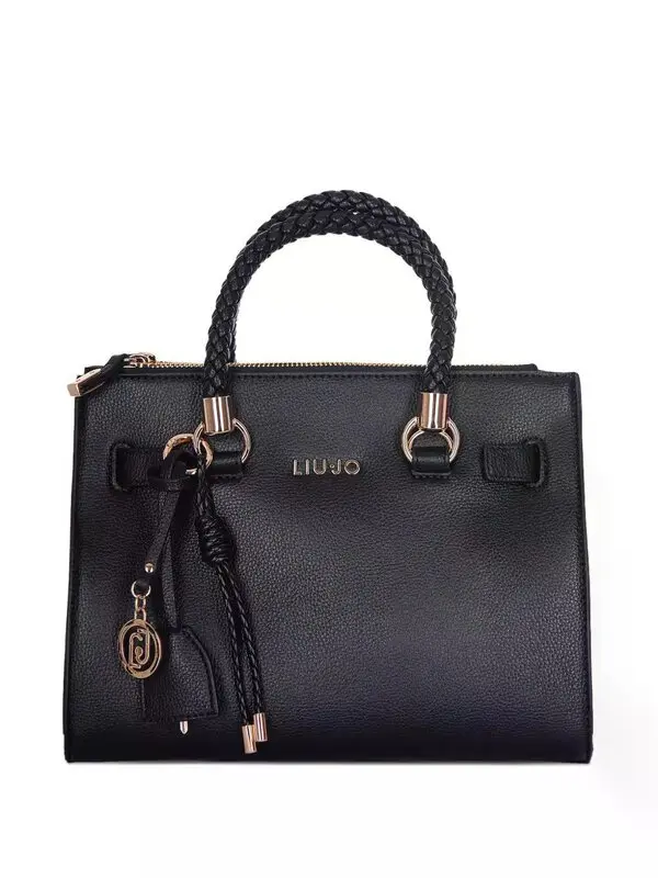 Liu Jo Braided Handle Tote Bag - Black