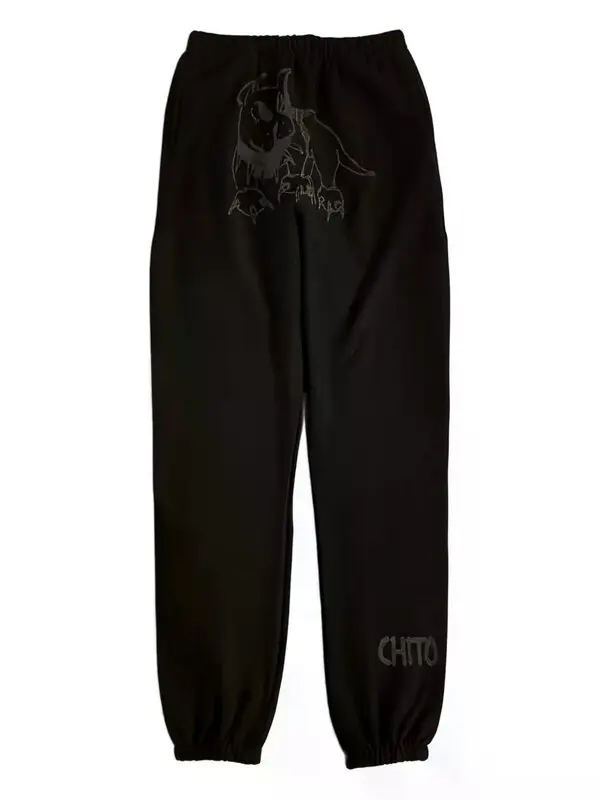 CHITO Relective Guard Graphic-print Track Pants