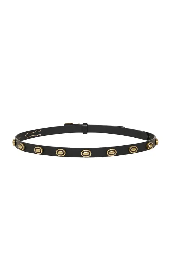 Etro Studded Leather Belt