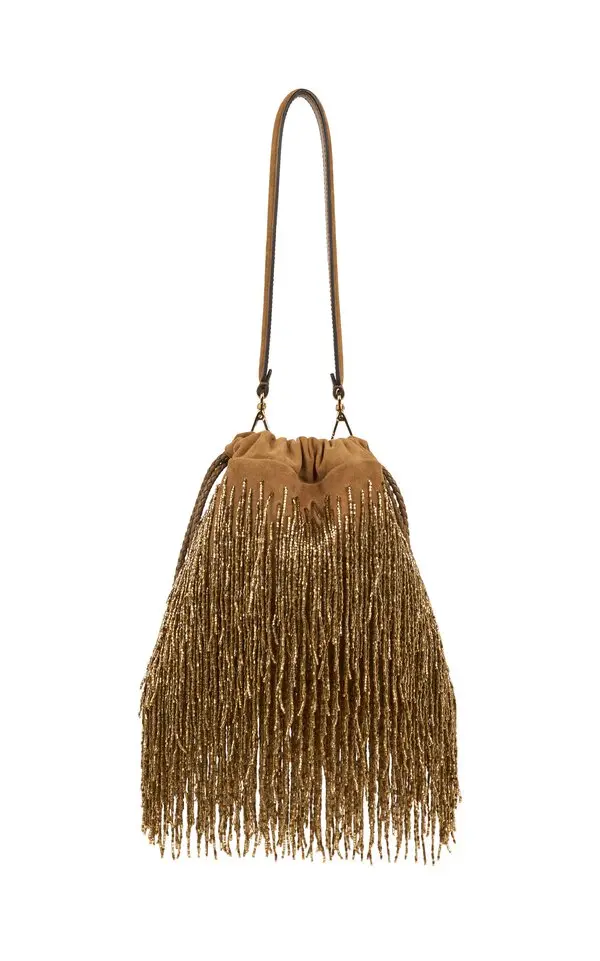 Etro Small Kalispera Shoulder Bag With Fringe