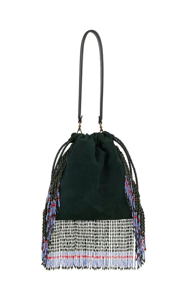 Etro Small Kalispera Shoulder Bag With Fringe