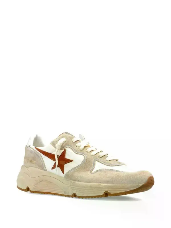 GOLDEN GOOSE Star-motif Running Sneakers - Neutrals