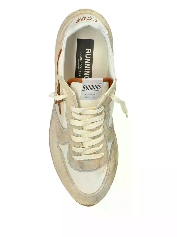 GOLDEN GOOSE Star-motif Running Sneakers - Neutrals