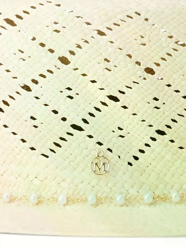 MAISON MICHEL Kiki Beaded Hat