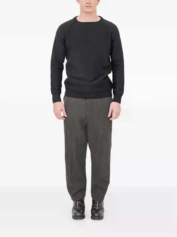 FORME D'EXPRESSION Crew-neck Long Sleeve Sweater