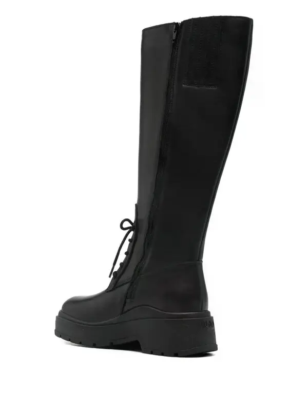 Liu Jo Buckle Lace-up Boots