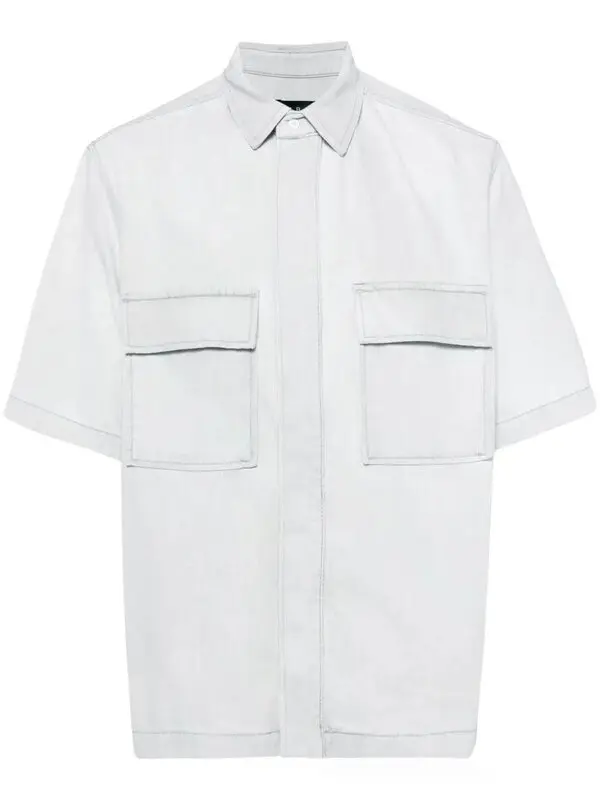IRO PARIS Short-sleeve Denim Shirt
