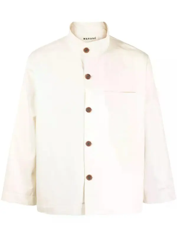 Marané Funnel-neck Shirt Jacket