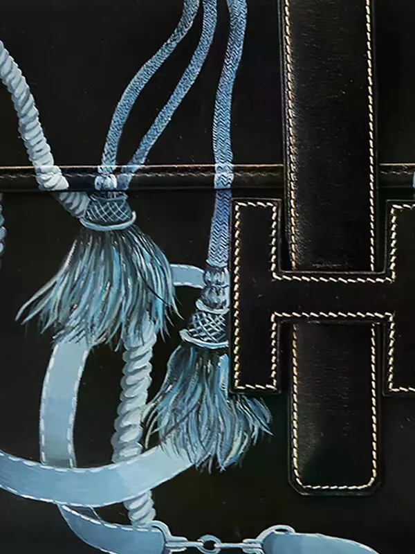 Hermès 1994 Pm Jige Elan Clutch Bag