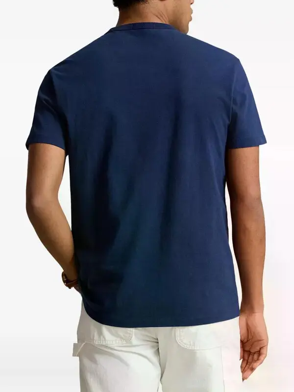 Polo Ralph Lauren Embroidered Crewneck T-shirt - Blue