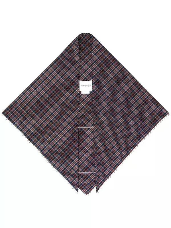TAKAHIROMIYASHITA THESOLOIST. Grunge Print Scarf - Red