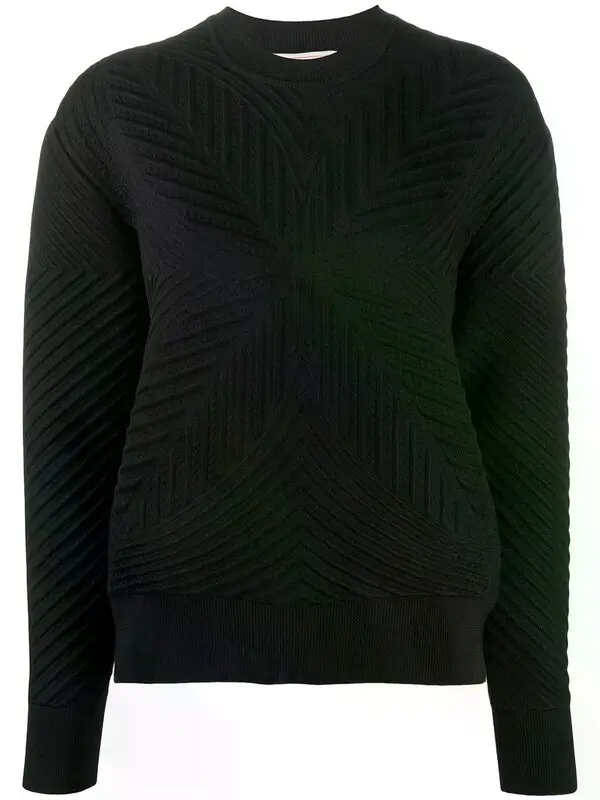 Alexander McQueen Patterned Rib-knit Jumper