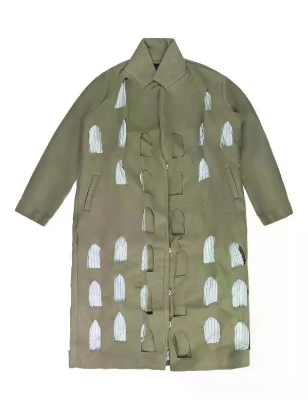 WHO DECIDES WAR Cut-out Coat