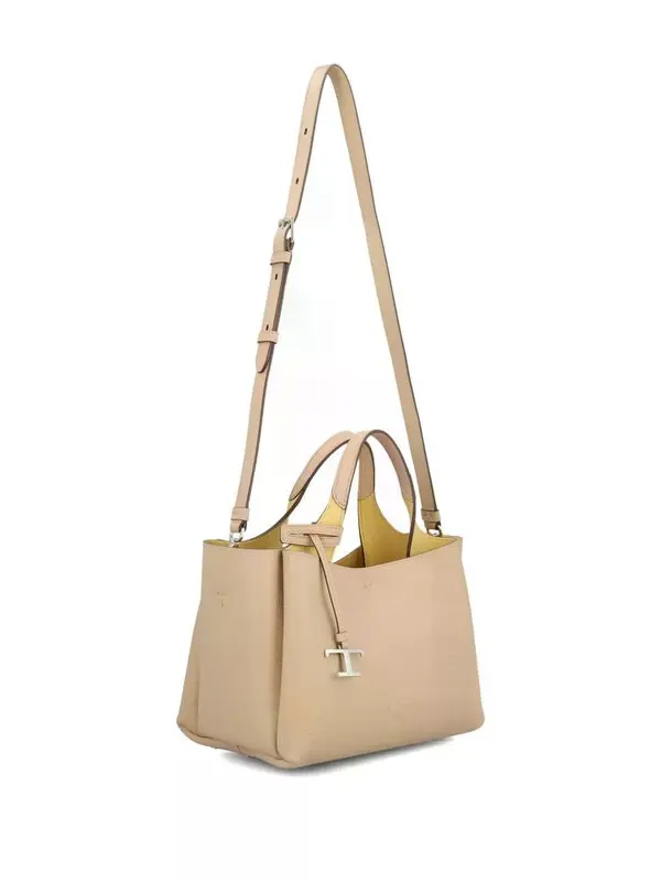 TOD'S Leather Mini Bag - Neutrals