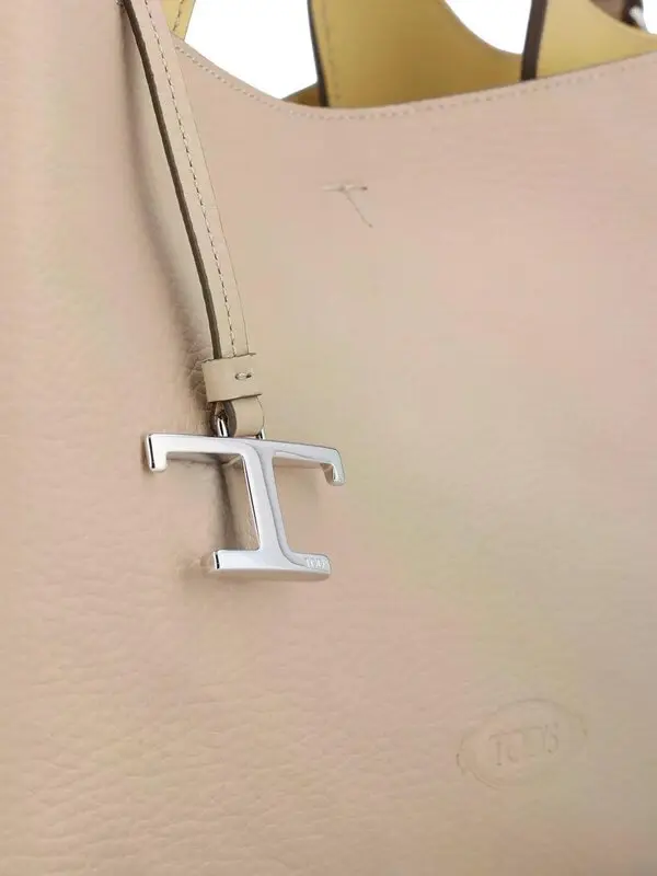 TOD'S Leather Mini Bag - Neutrals