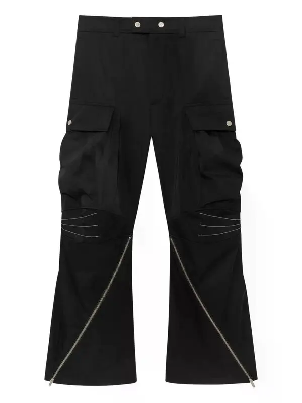 FFFPOSTALSERVICE Cotton Cargo Pants With Zip Detail
