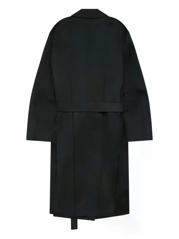 SETCHU Double-breasted Belted Coat