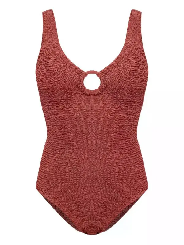 Hunza G Celine One-piece Swimsuit - Brown