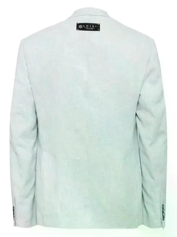 Amiri Cross Hatch Mélange-effect Blazer