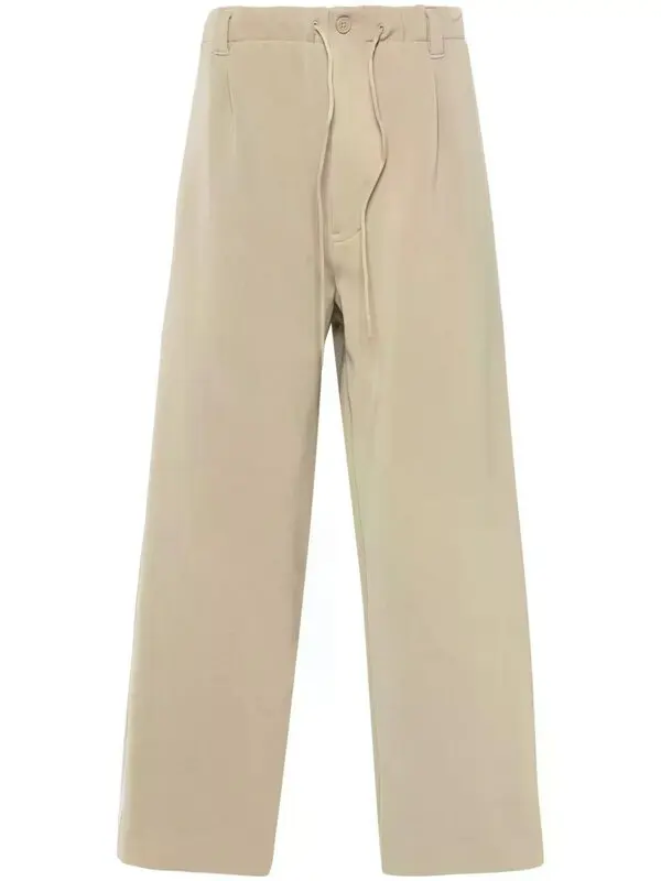 Y3 Signature 3-stripes Logo Track Pants - Neutrals