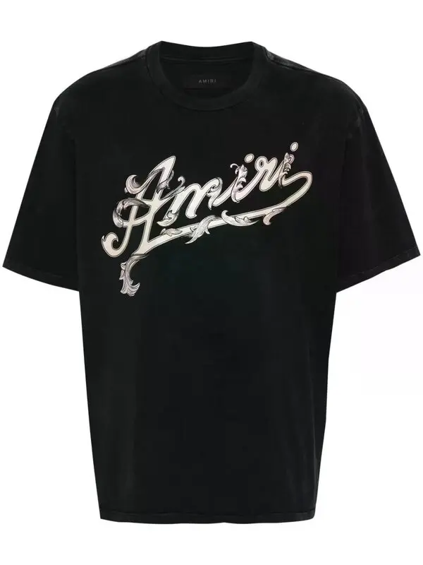 Amiri Logo-printed Cotton T-shirt