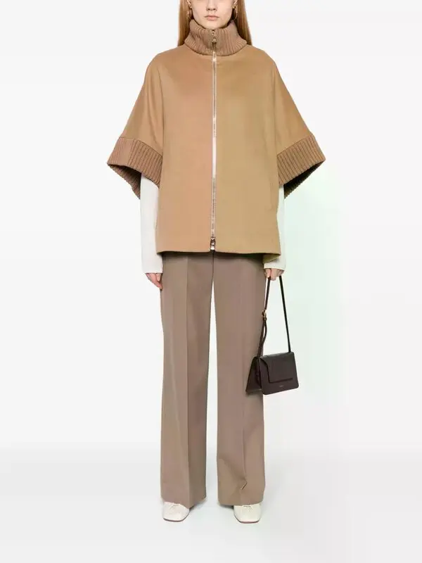 Cinzia Rocca Wide-sleeves Virgin Wool Jacket
