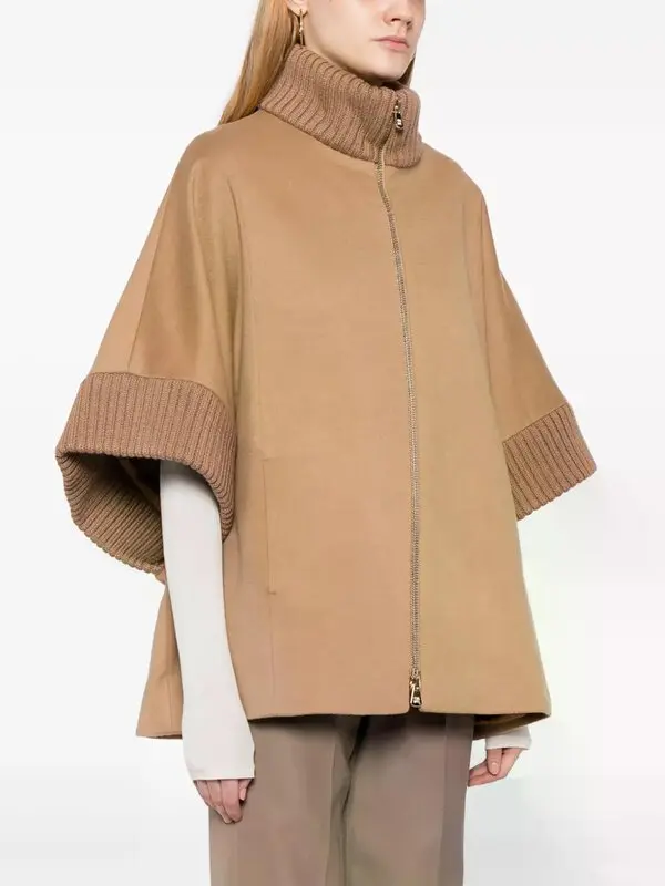 Cinzia Rocca Wide-sleeves Virgin Wool Jacket
