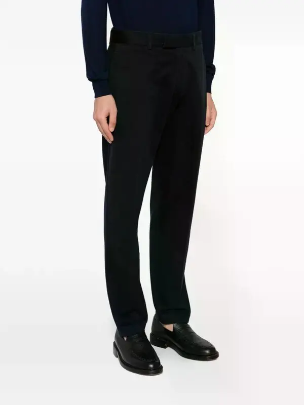 TOM FORD Cotton Brushed Chinos - Blue